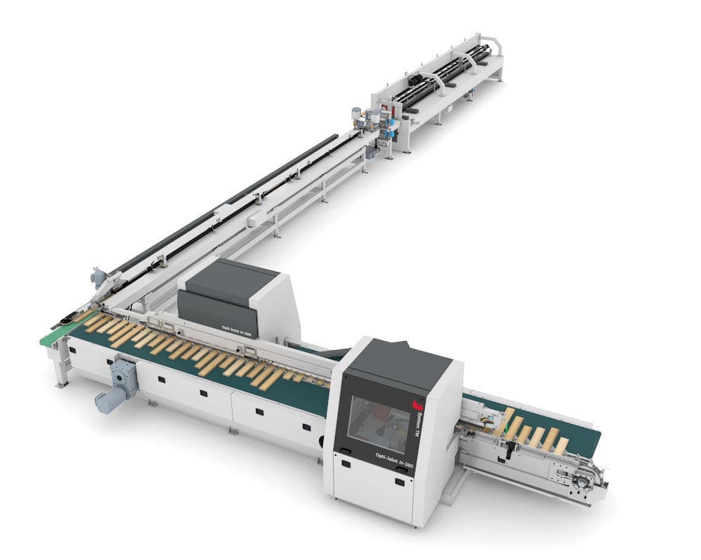 Automatic finger joint line - Opti-Joint H-200 - System TM