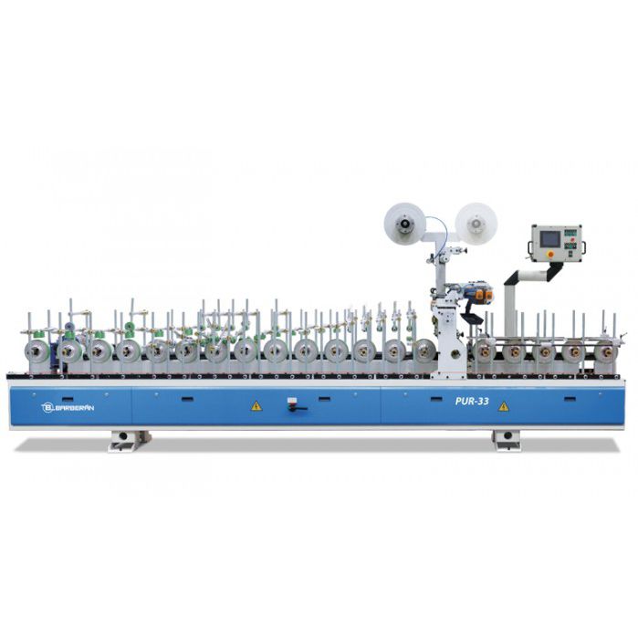 Wooden profile veneering enrober - PUR series - BARBERAN