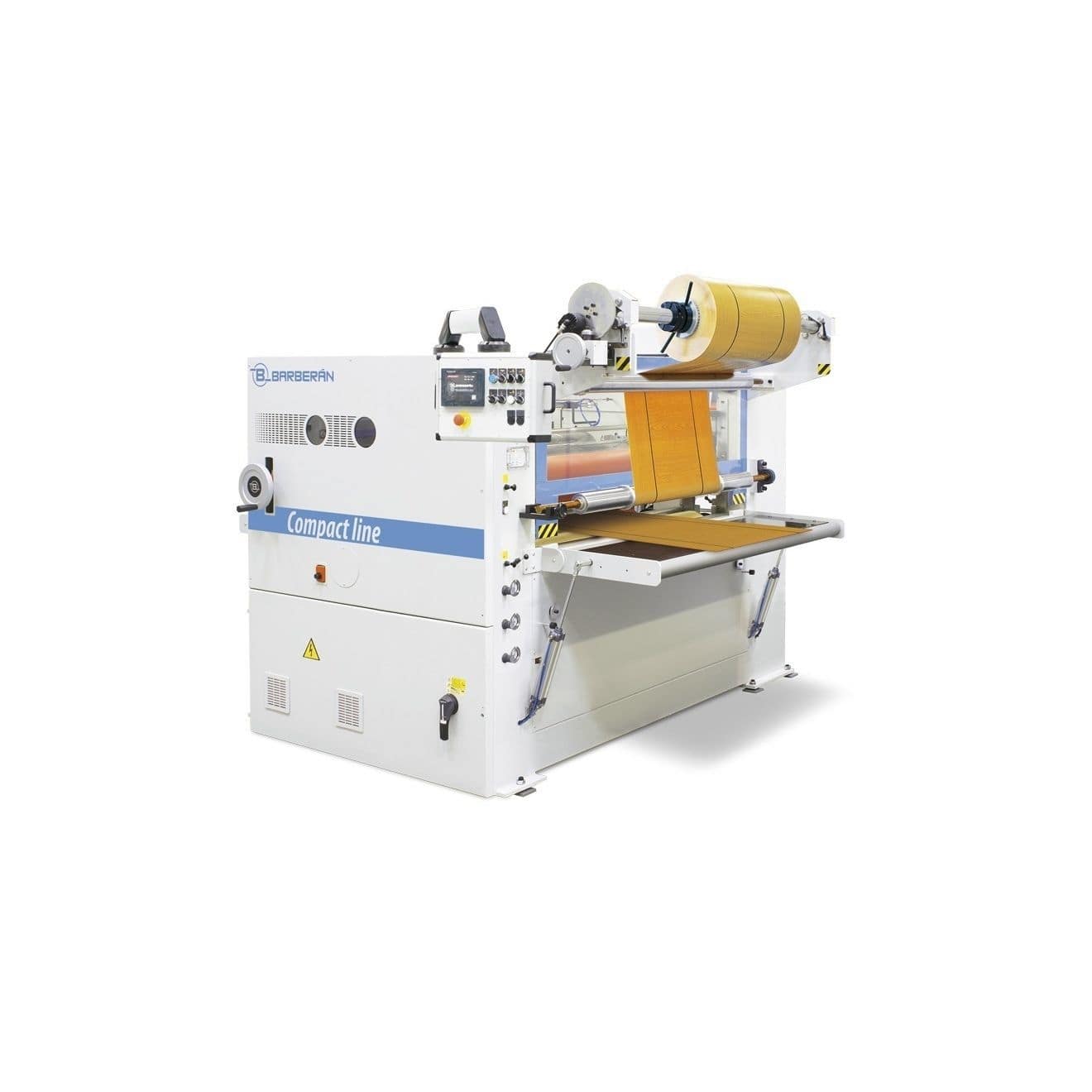 Paper laminating machine - COMPACT LINE - BARBERAN - for plastics