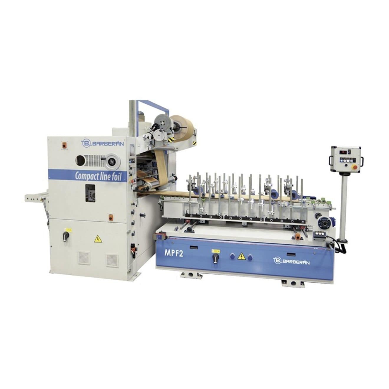 Paper laminating machine - Compact Foil + MPF - BARBERAN - for plastics