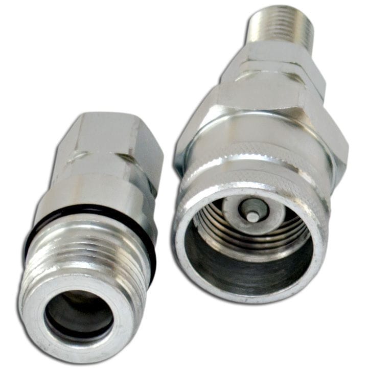 Hydraulic fitting - QT series - Hydrosila - threaded / quick / ISO