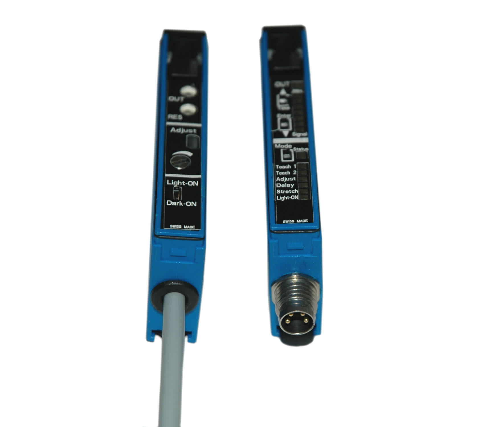 DIN rail amplifier - FX series - Micro Detectors - electronic / fiber optic