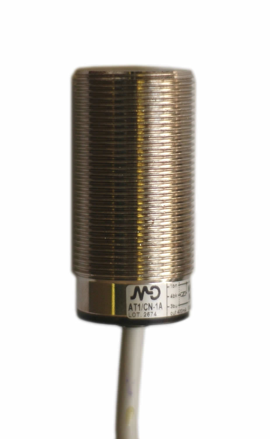 Inductive proximity sensor - AT series - Micro Detectors - cylindrical