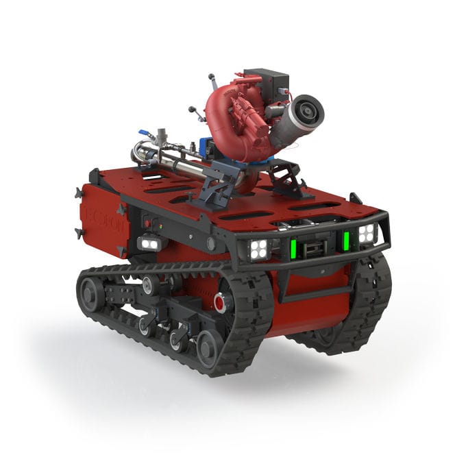 Firefighting UGV - TC800-FF - TECDRON - monitoring