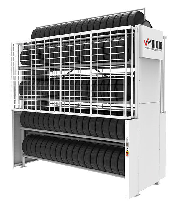 Vertical storage carousel - Vidir - for tires