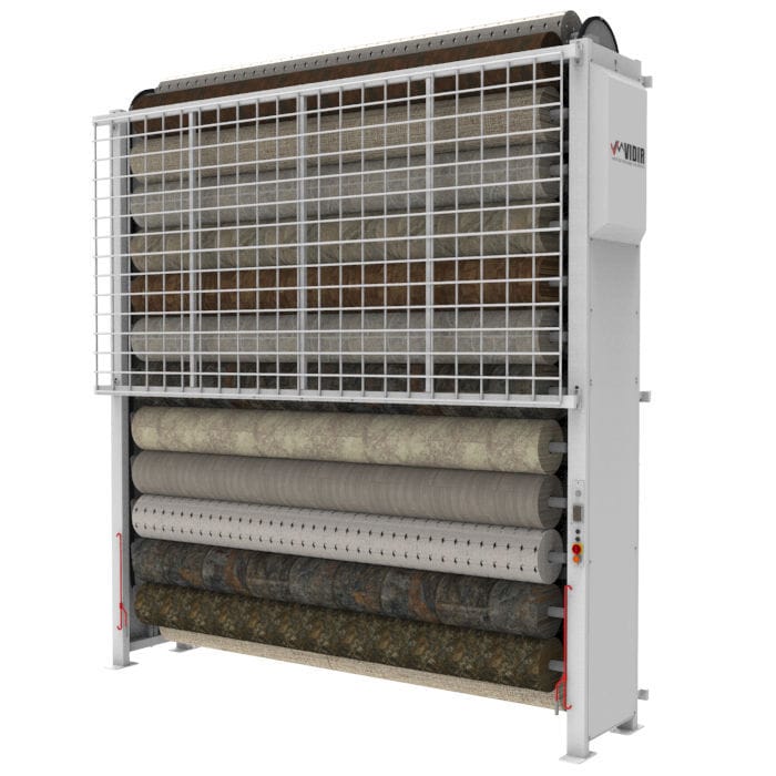 Vertical storage carousel - Vidir - for warehouse / for rolls / order ...