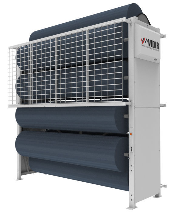 Warehouse storage carousel - Vidir - for rolls / order-picking / handling