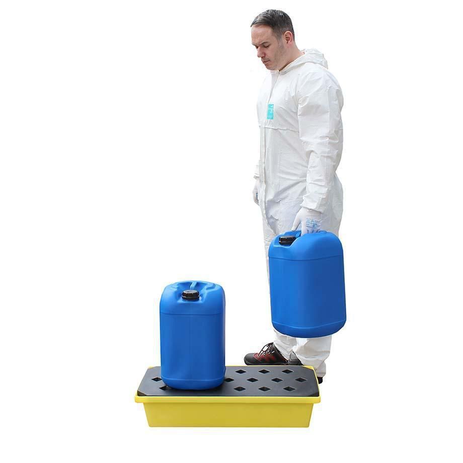 Polyethylene spill pallet - ST20 - Empteezy