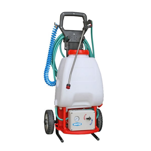 Liquids sprayer - 9110 - Vema - disinfectant / pneumatic / stainless steel