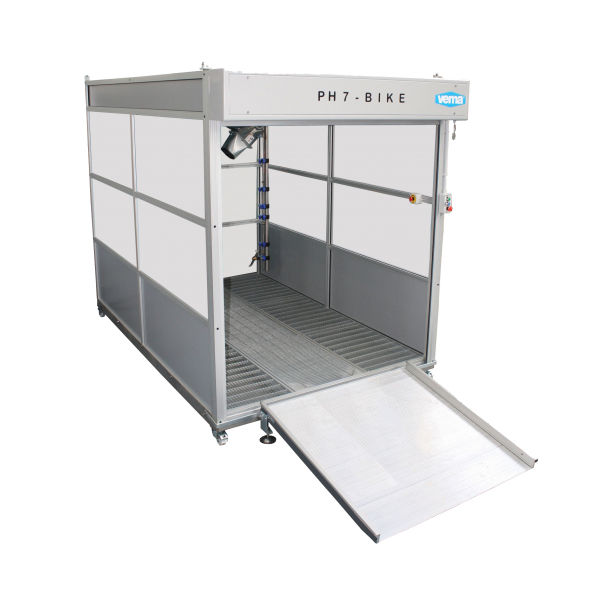 Water washing machine - PH7 BIKE - Vema - automatic / for auto body