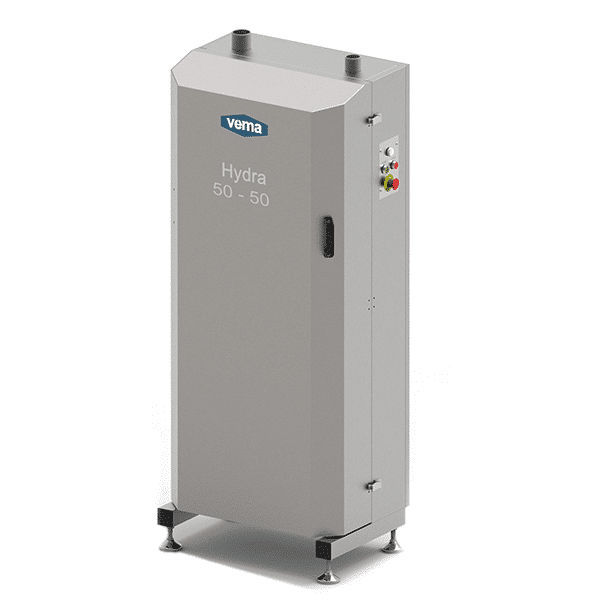 Water washing system - Hydra 50/50 - Vema - compressed air / automatic ...