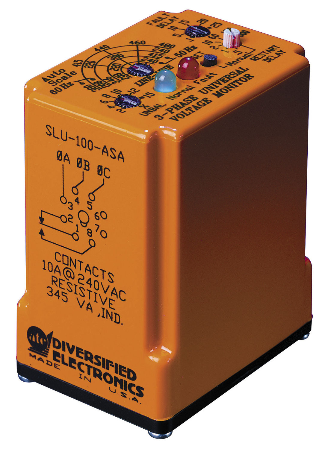 Phase sequence monitoring relay - SLU-100 series - Marsh Bellofram ...