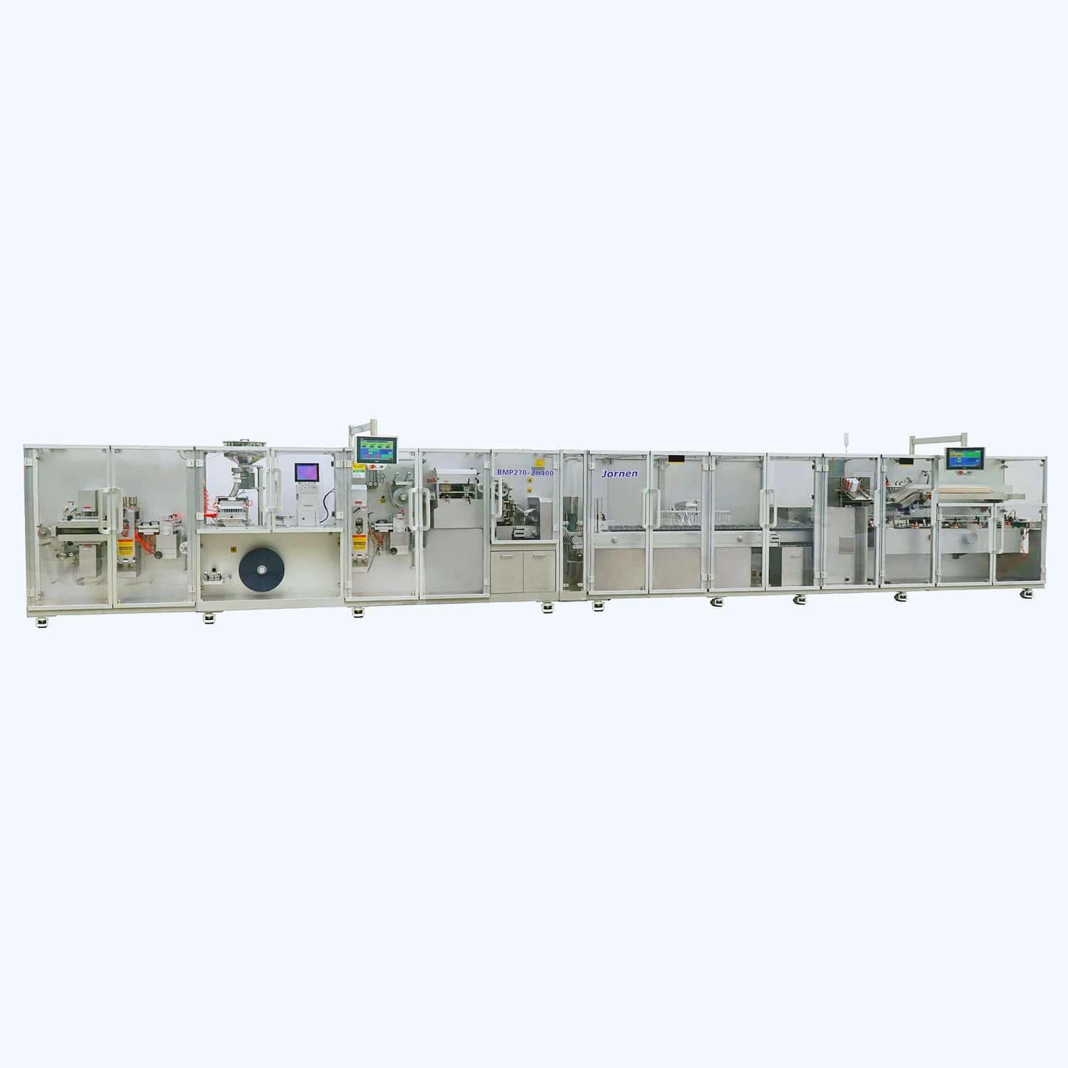 Blister packaging line - BPL400P - Jornen Machinery Co., Ltd. - for the ...
