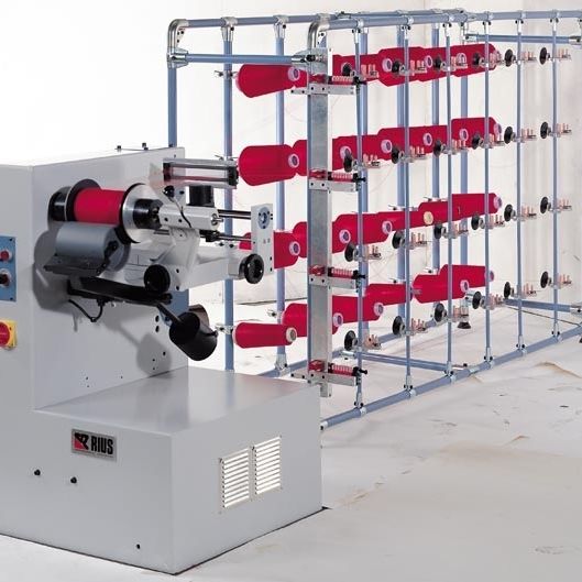 Yarn creel - F-6 - RIUS-COMATEX - for technical yarn