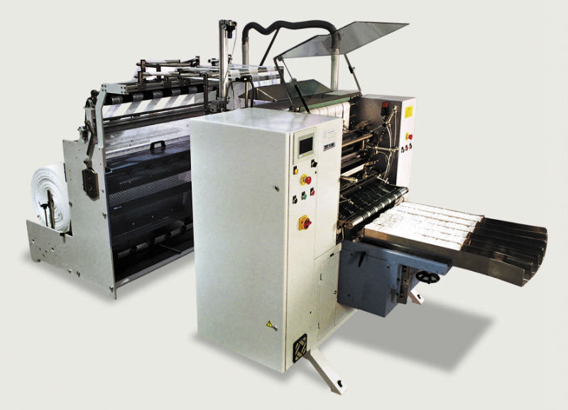 Fabric folding machine - SN-8V-6V - RIUS-COMATEX - automatic / cutting