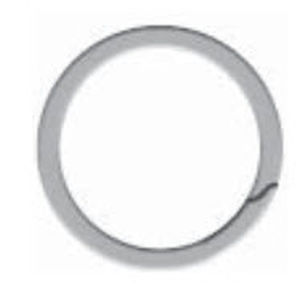 Spiral retaining ring - CM series - Rotor Clip Company - external