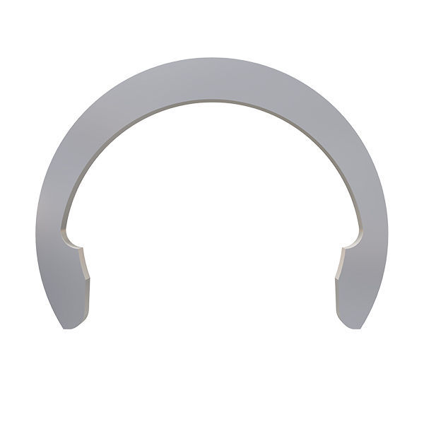 External snap ring - MC series - Rotor Clip Company - metric