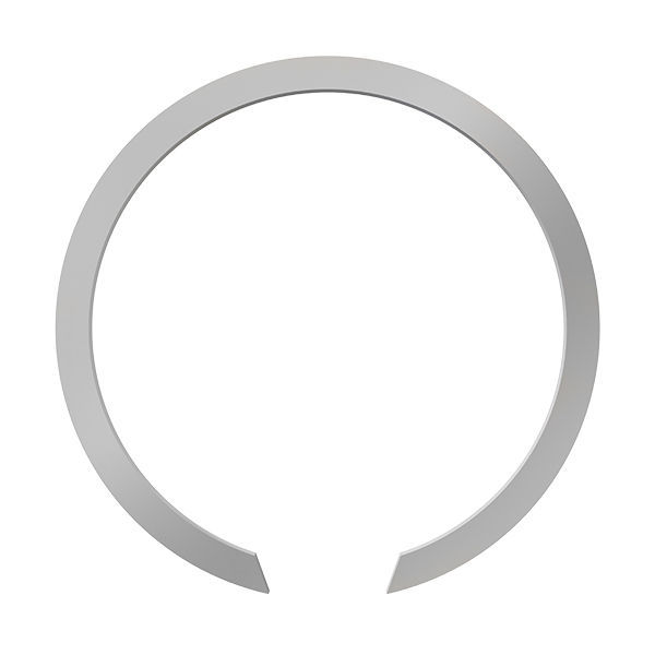 External retaining ring - CFS series - Rotor Clip Company - metric ...