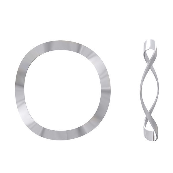 Compression spring - SST - Rotor Clip Company - flat wire / wave / steel