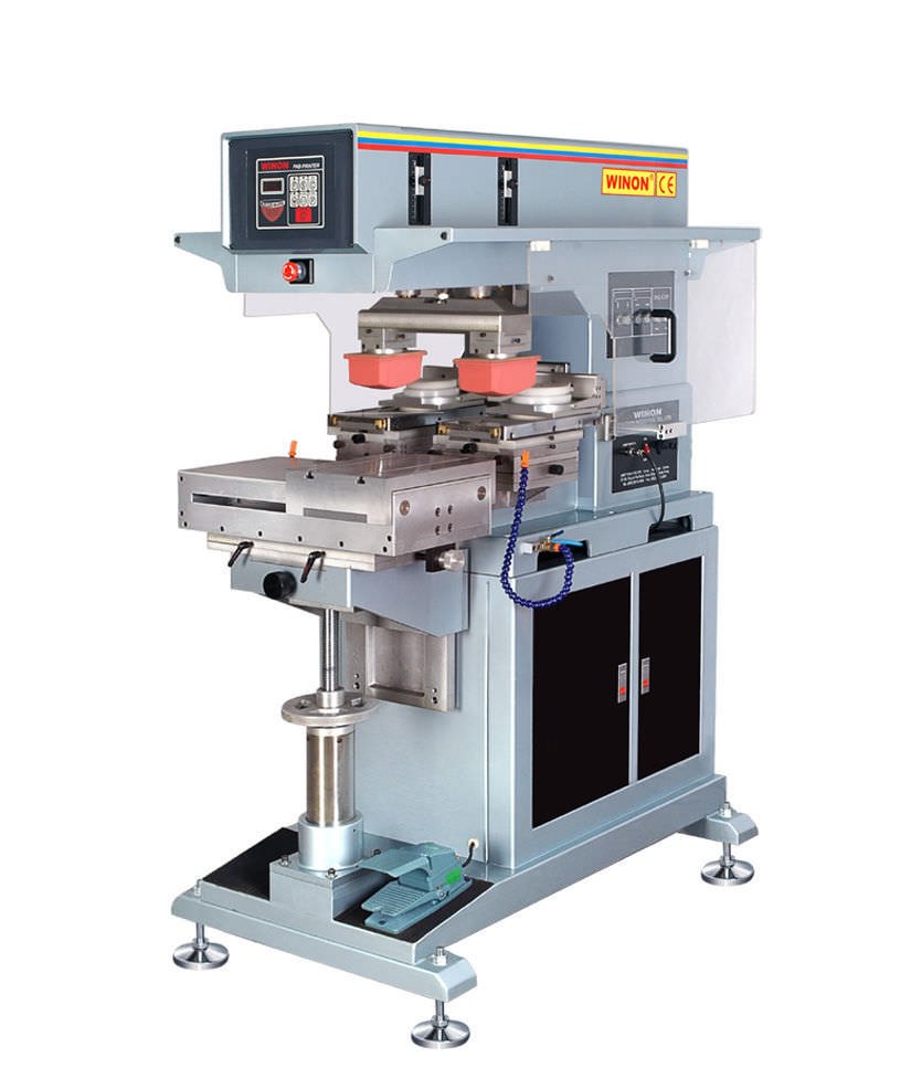 Pad printing machine with closed ink cup - WN-139E - WINON INDUSTRIAL ...