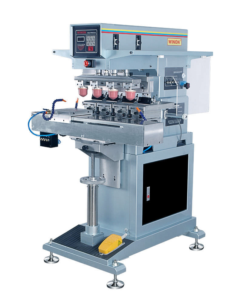 Pad printing machine with open ink cup - WN-128 - WINON INDUSTRIAL CO ...