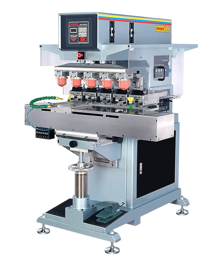 Pad printing machine with open ink cup - WN-165L - WINON INDUSTRIAL CO ...