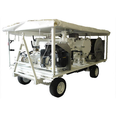 Fuel trailer - AFT Series - AMA S.p.A. - 2-axle / towed / handling