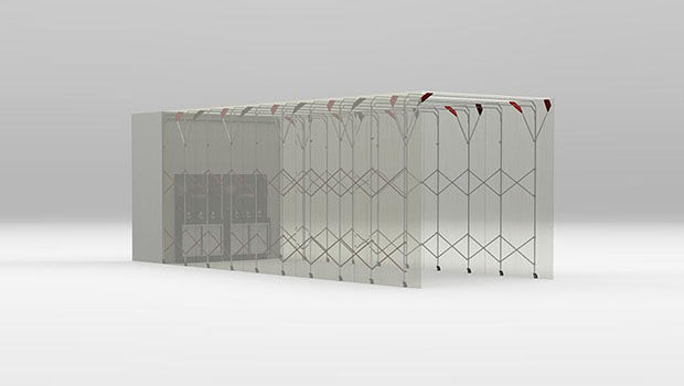 Dust booth - Diversitech - wet dust collection