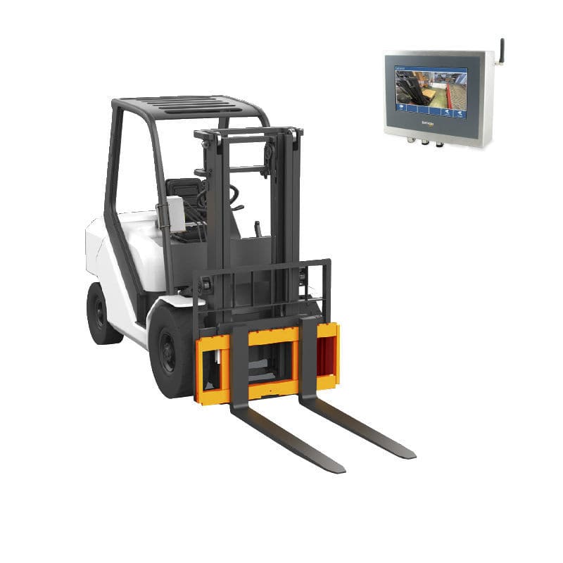 Forklift truck weighing scale - MagicFORKS® CR - BAYKON Industrial ...