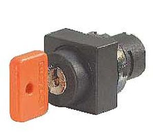 Key lock switch - ELFIN - single-pole / electromechanical