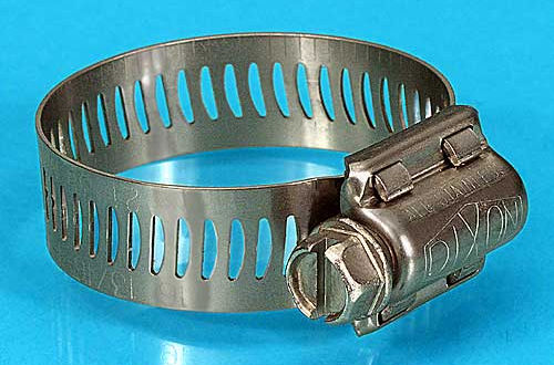 Stainless steel hose clamp / worm-drive / reusable - CLP series - ANVER ...