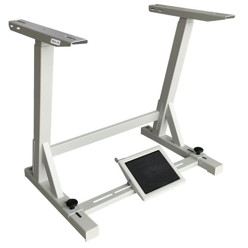 Steel sewing machine stand - REX-7S - REXEL - adjustable
