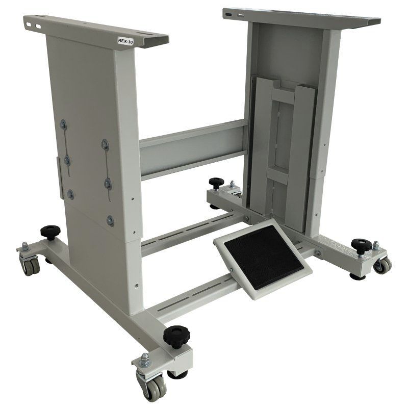 Steel sewing machine stand - REX-10 - REXEL - adjustable