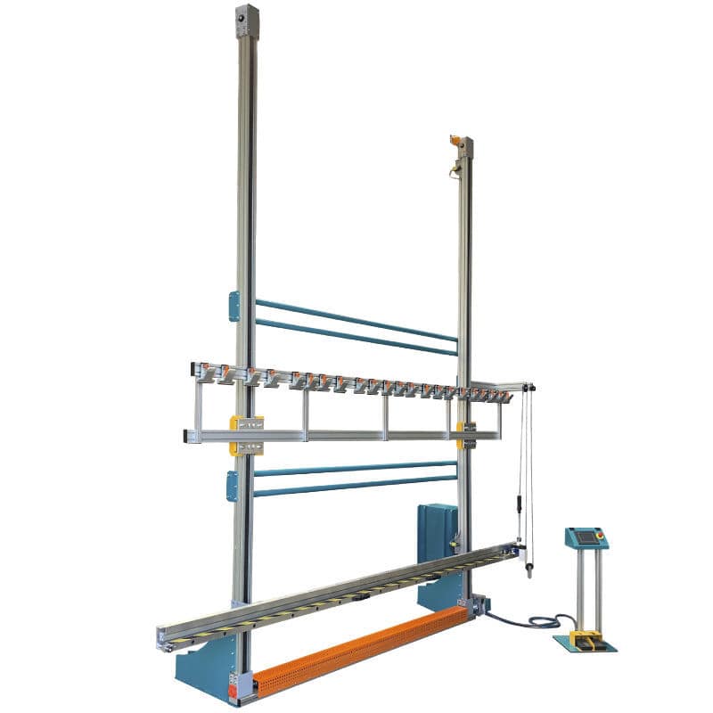 Vertical cutting machine - UCF-2 - REXEL - for fabrics / for industrial ...