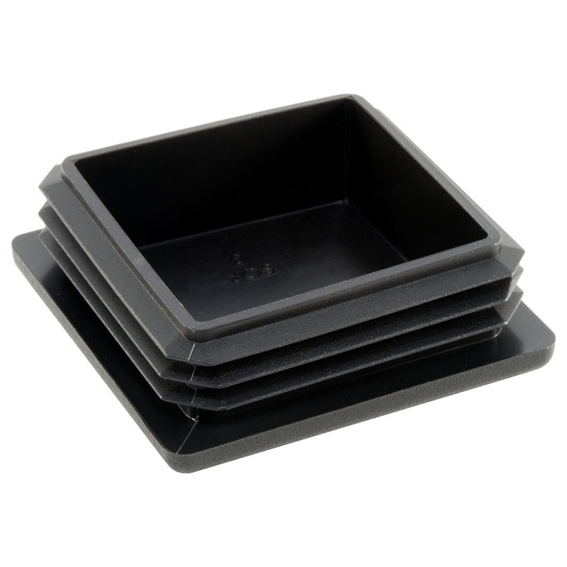 Square tube plug - SQRV series - Caplugs - finned / square / male