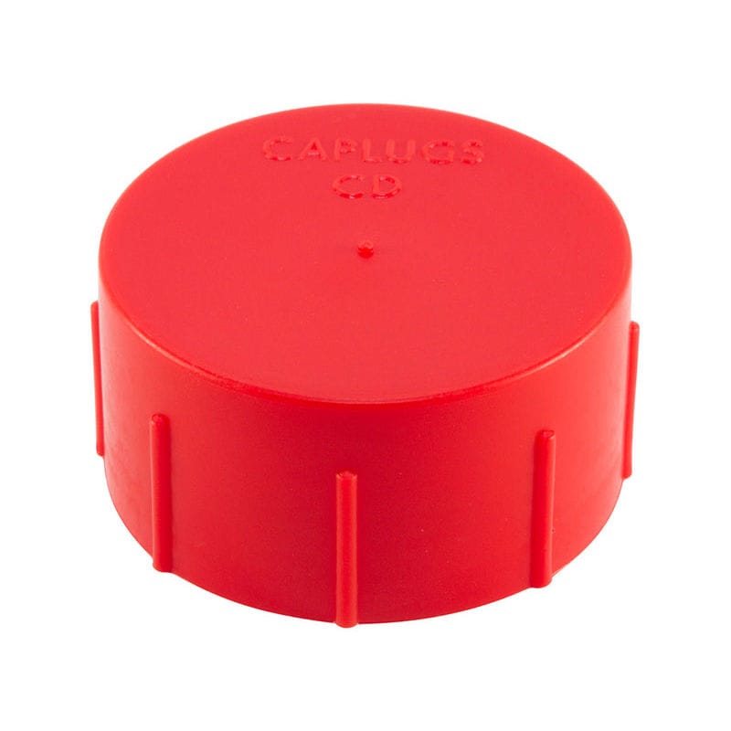Fitting cap - CD series - Caplugs - threaded / round / low-density ...