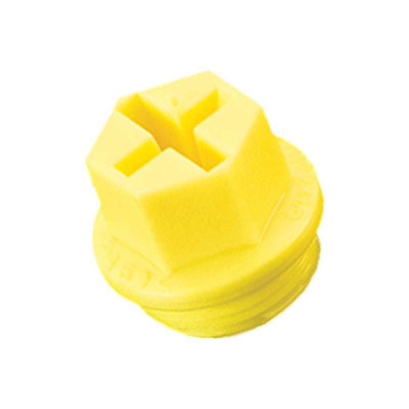 Leak-proofing plug - MT series - Caplugs - with hexagonal head ...