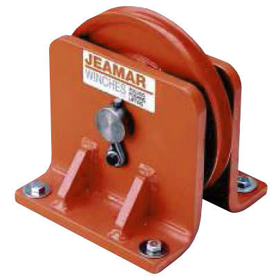 Plug pulley - VB series - Jeamar Winches - groove / for cables / steel