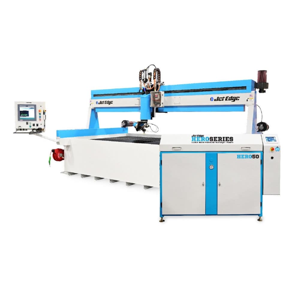 Waterjet cutting machine - JET START 510A - JET EDGE - for metal ...