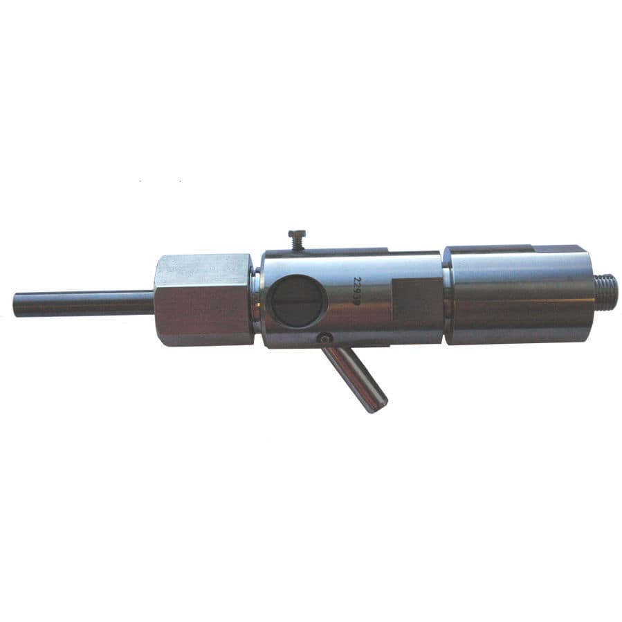 Abrasive water-jet cutting head - JET EDGE - high-pressure