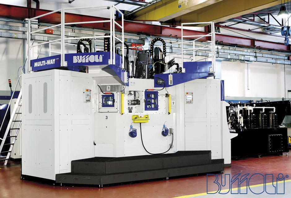 Rotary transfer machine - MULTI-WAY TG - BUFFOLI TRANSFER - CNC / high ...