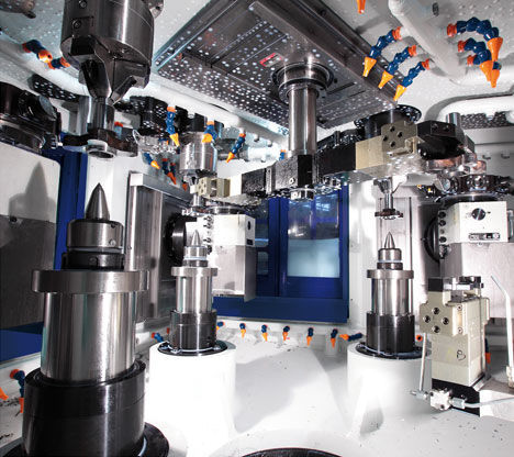 Rotary transfer machine - OMNI-TURN - BUFFOLI TRANSFER - CNC ...