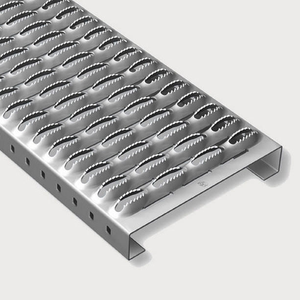 Metal grating - R10, R13, 2.0 - 3.0 mm | Stabil - Graepel - toothed