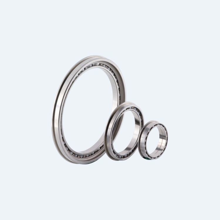 Custom bearing - GMN - ball bearing / thin-section / double-row