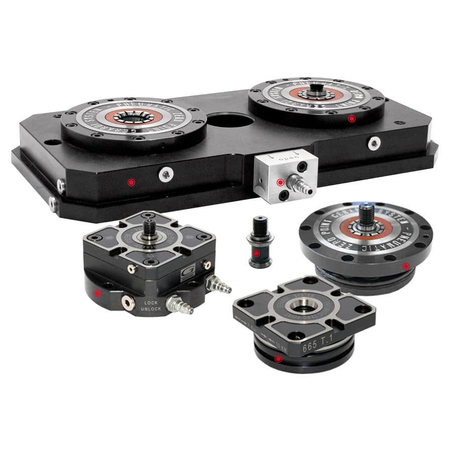 Modular zero-point clamping system - GERARDI - standard / built-in / quick