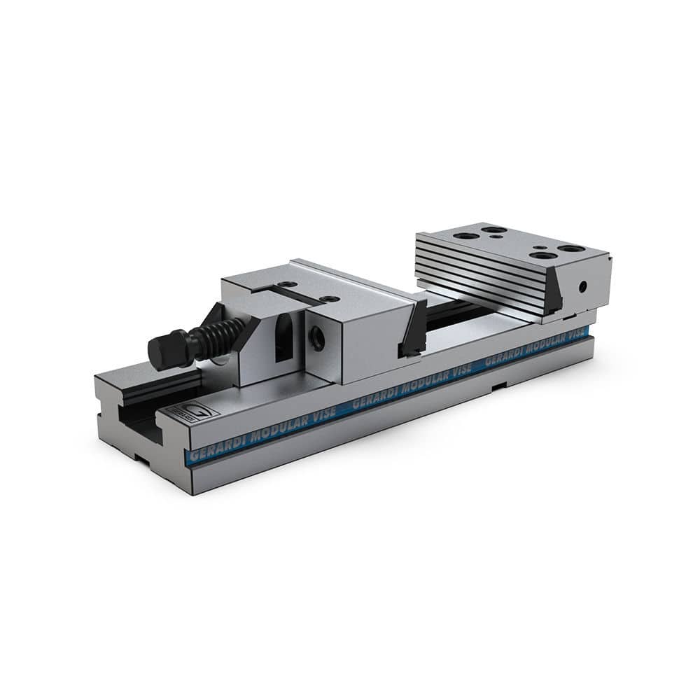 Machine tool vise - STD - GERARDI - manual / modular / precision