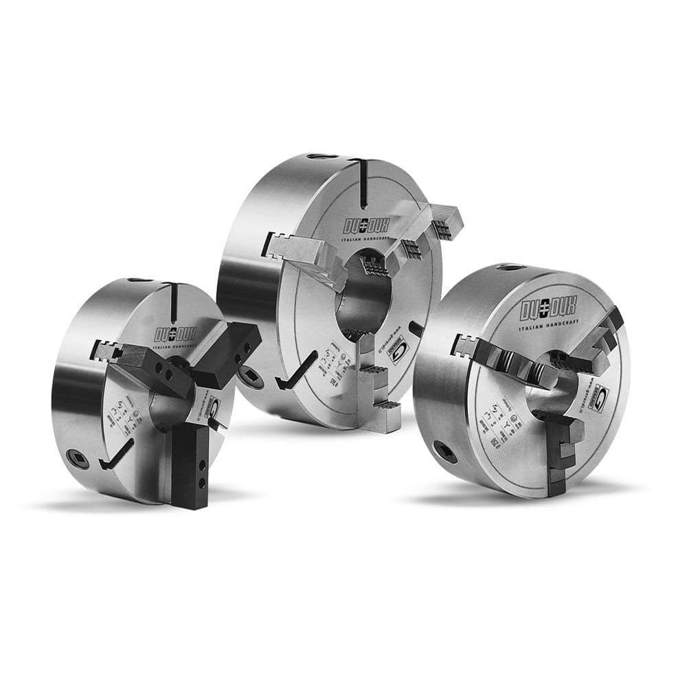 Self-centering turning chuck - DUO-DUX - GERARDI - 3-jaw / for lathes ...