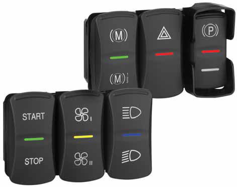 Vehicle switch - E33 - Eaton Commercial Controls - rocker / single-pole ...