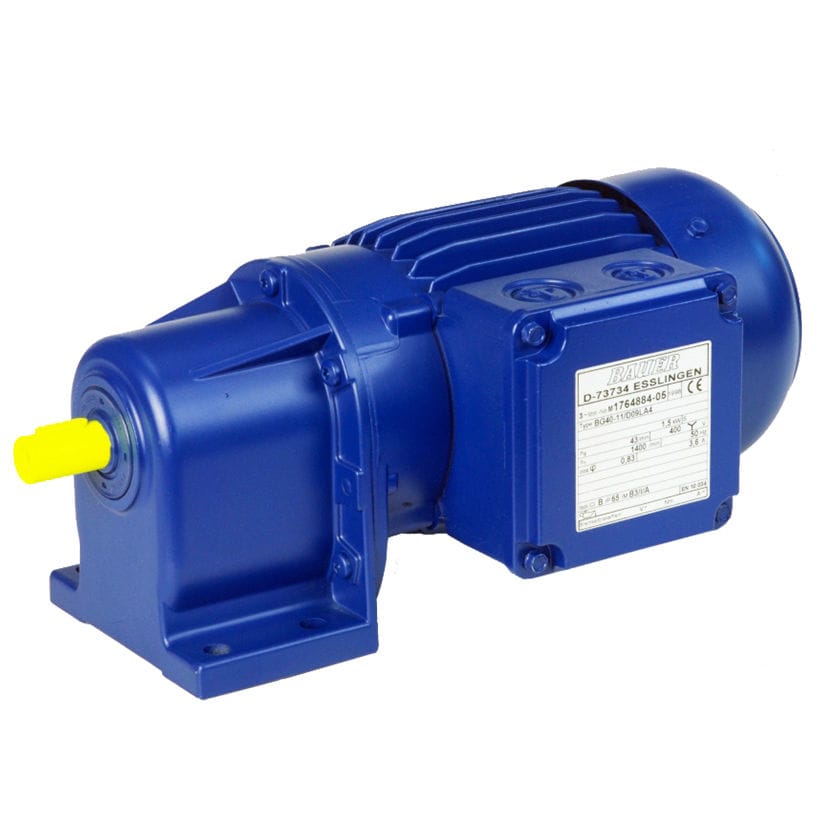 Miniature gear-motor - BG series - Bauer Gear Motor - AC / helical gear ...