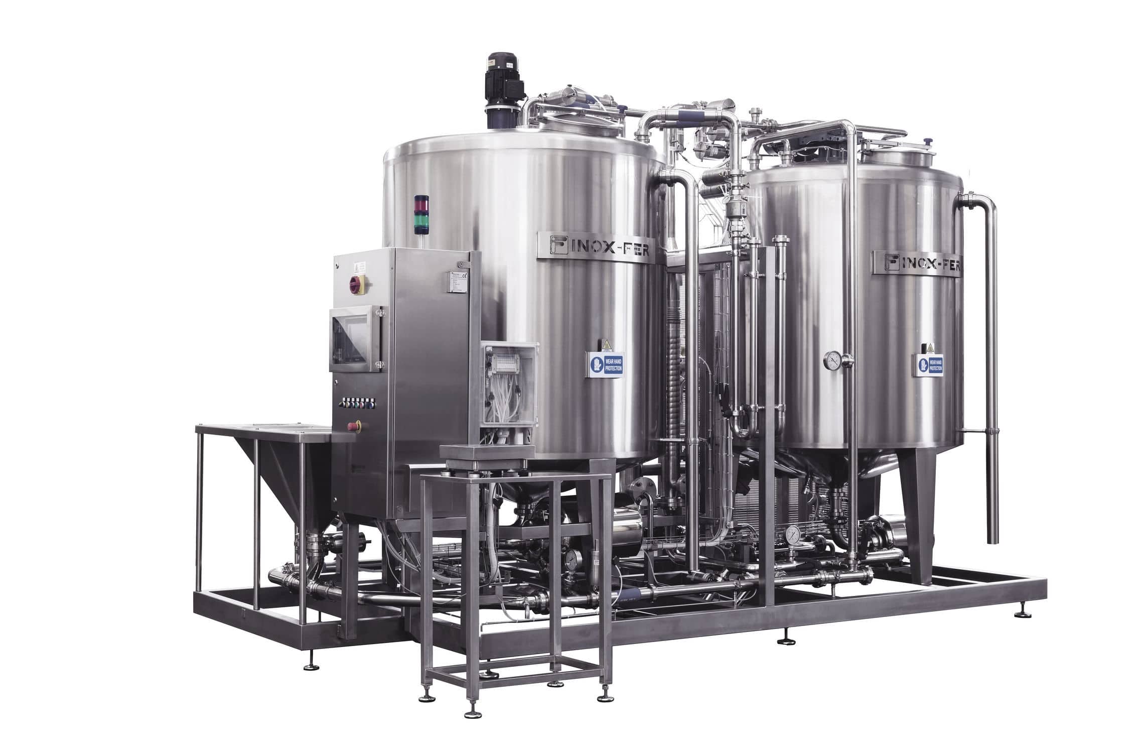 Automatic brine mixer - PROMIX - INOX FER - stainless steel